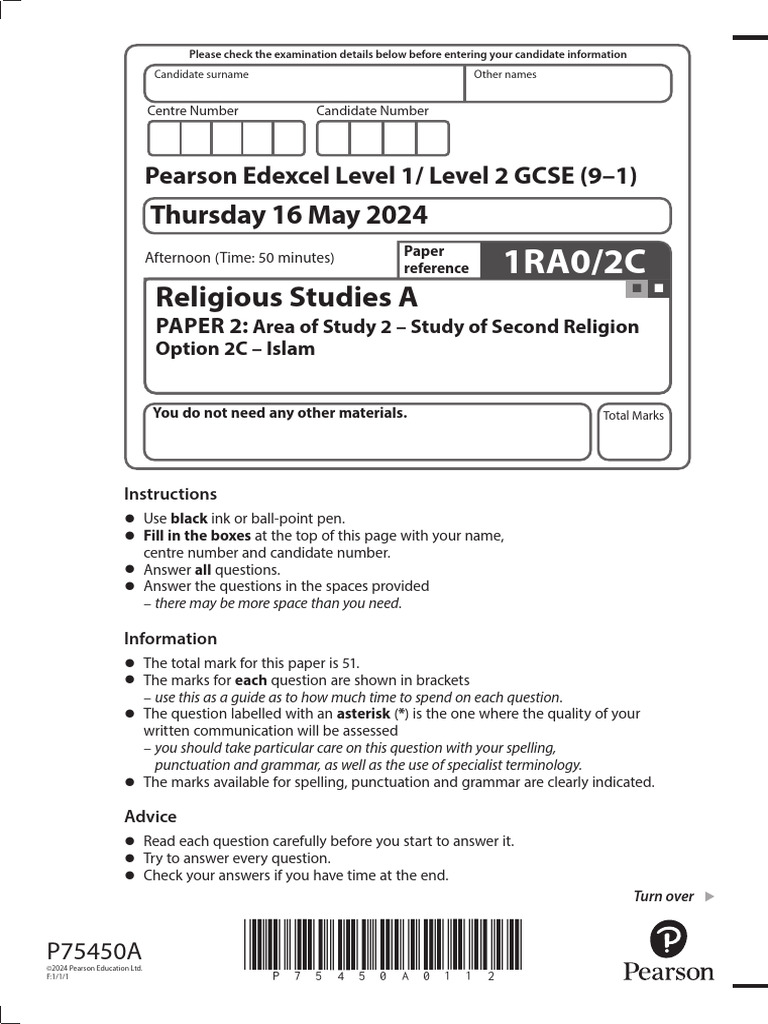 1ra0-2c-que-20240517 | PDF | Abrahamic Religions