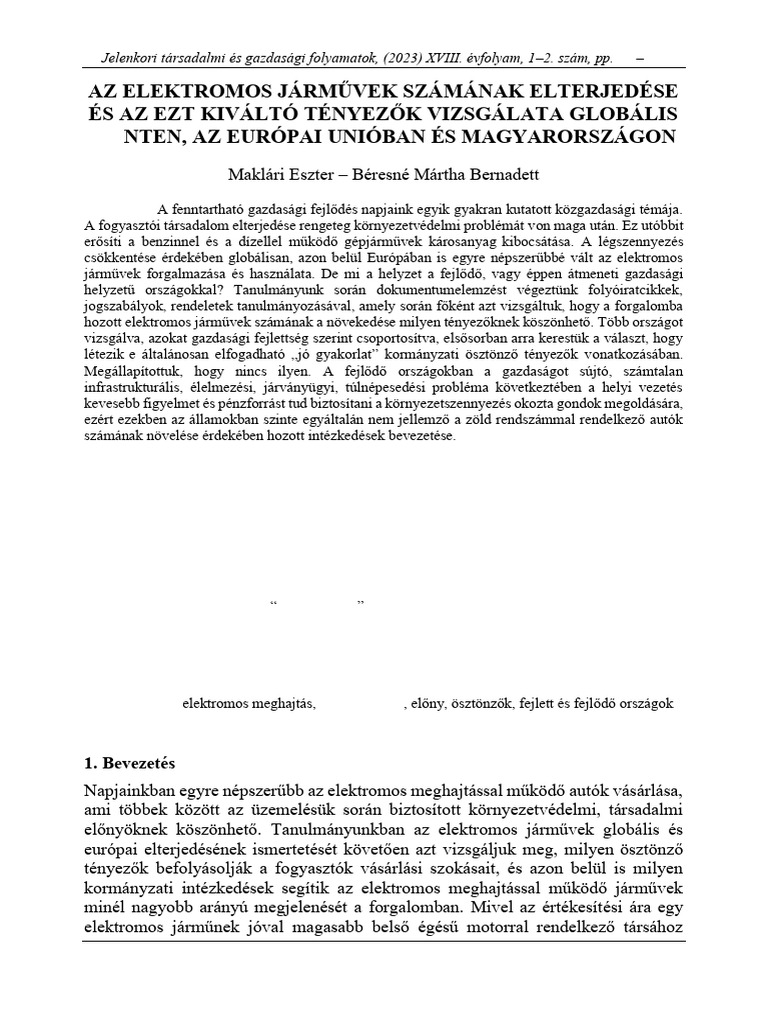 Maklári & Béresné | PDF