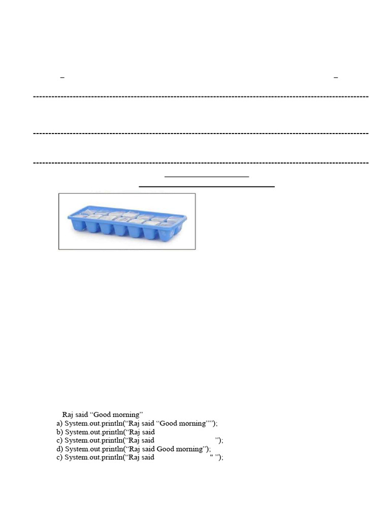 Class 10 Computer Applications Pre-Board Exam | PDF | Parameter ...