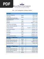 FIU 2025-2026 Academic Calendar | PDF | Academic Term | Observances
