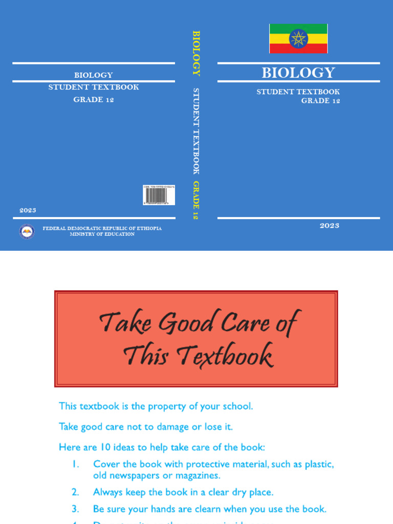 Grade 12 Biology Textbook Ethiopia | PDF | Nervous System | Central ...