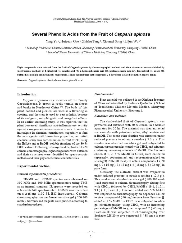AJTM06-1(2)-11 | PDF | Proton Nuclear Magnetic Resonance | Carbon 13 ...