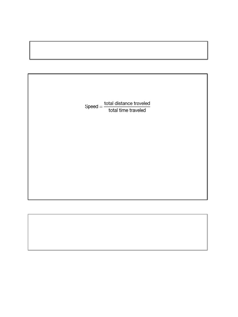 8SCI 2ndEd Lab CalculatingAverageSpeedU3L2 (1) | PDF | Speed | Experiment