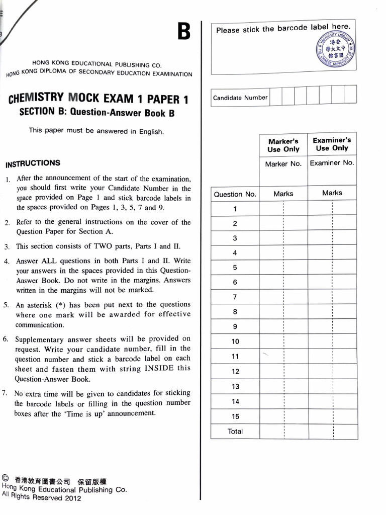 mock 3 LQ 1-2 | PDF | Ionic Bonding | Chloride