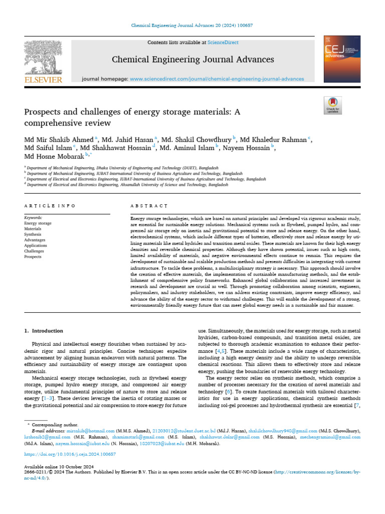 Prospects and challenges of energy storage materials_ A comprehensive ...