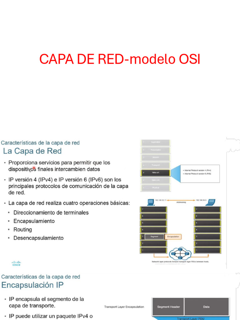 Capa de Red-modelo Osi (1) | PDF