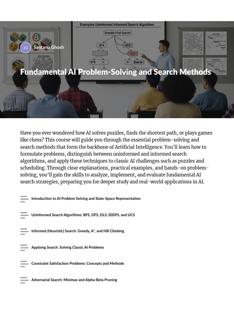 Fundamental Ai Problem Solving and Search Methods XFCymjVg | PDF | Artificial Intelligence ...