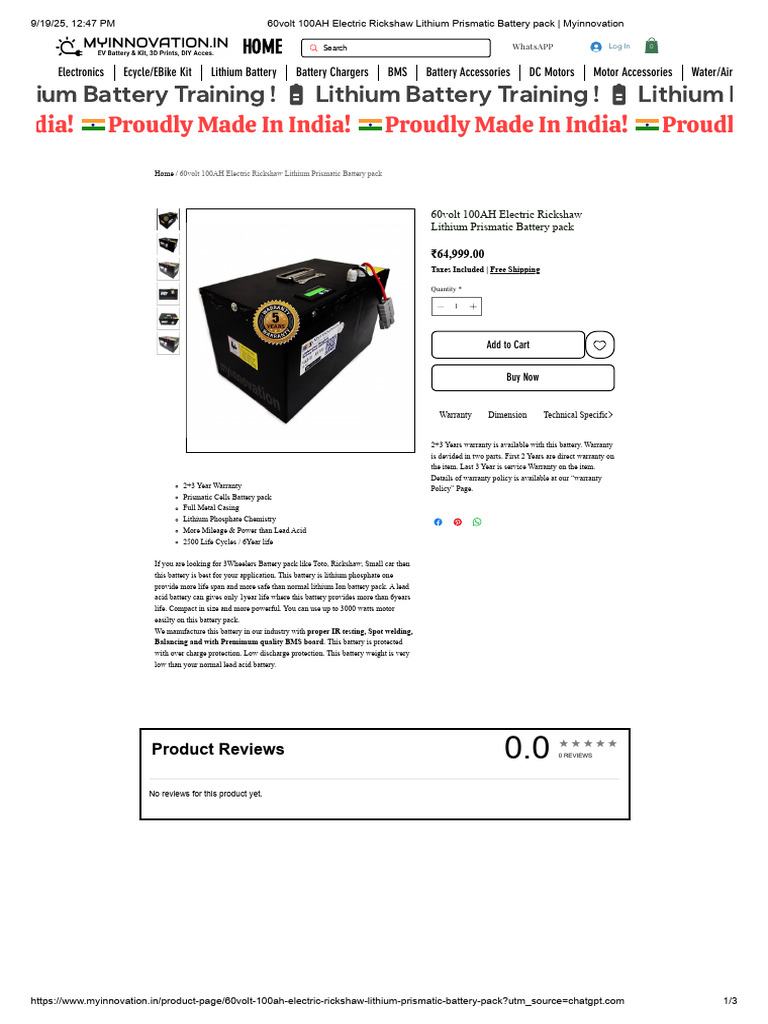 Battery | PDF | Battery Charger | Lithium Ion Battery