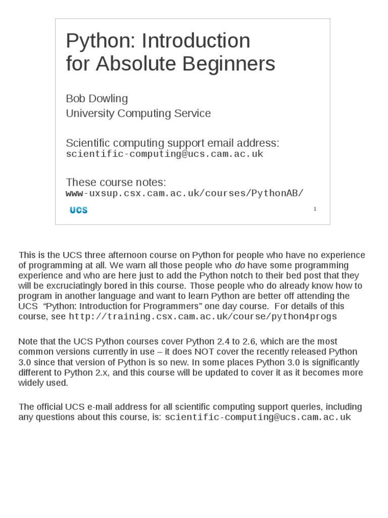 Giao Trinh Pythong Eng | Download Free PDF | Command Line Interface | Boolean Data Type