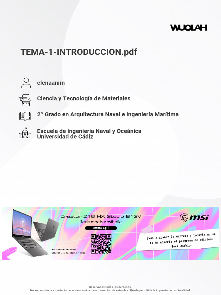 Wuolah Free Tema 1 Introduccion | PDF