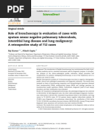 Bronchoscopy Procedure Note Sample | PDF | Pulmonology | Respiratory System