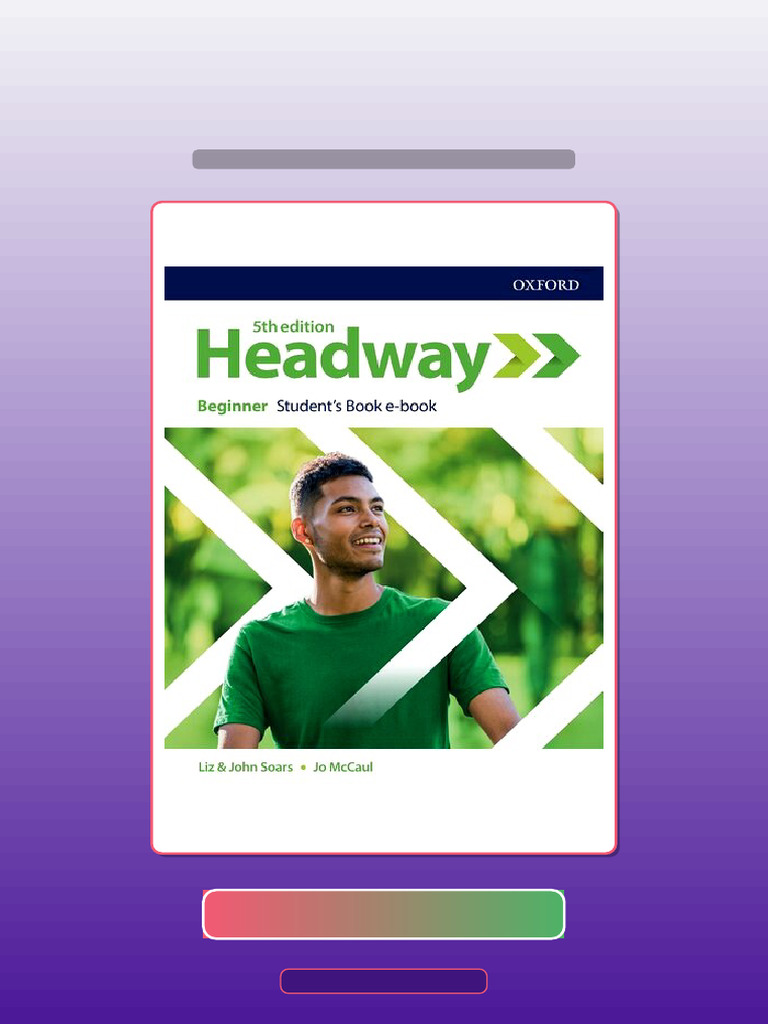 New Headway 5th Edition Beginner Students Book With Students Resource Center and Online Practice ...