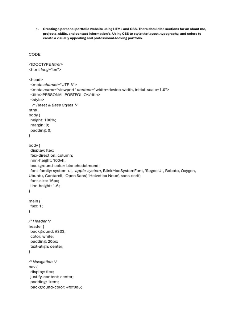 Webdevelopment_Assignment[1] (1) | PDF | Web Application | Page Layout