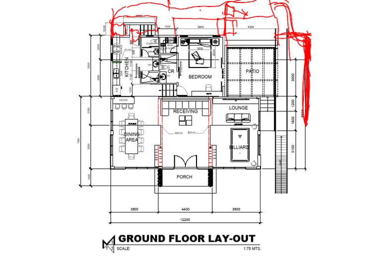 4. Revised Floor Plan as of 11.11.2024 | PDF | Waste Management | Plumbing