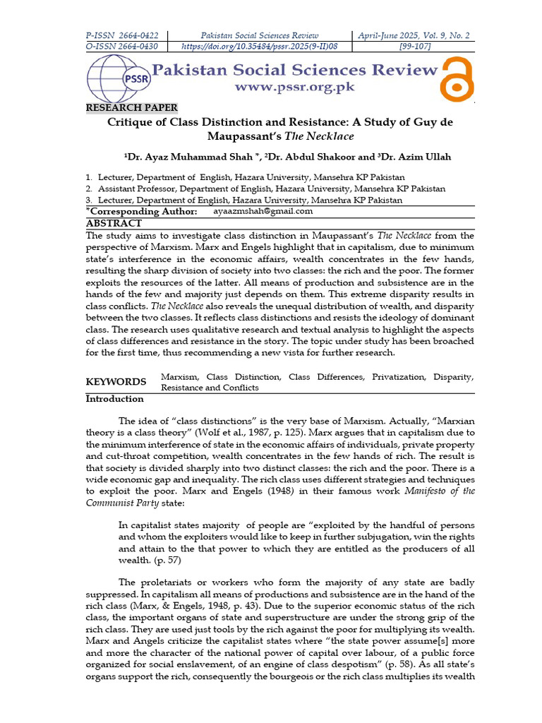 Critique+of+Class+Distinction+and+Resistance+A+Study+of+Guy+de ...