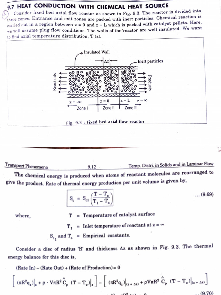 TP Module 4 remaining derivations | PDF | Chemical Reactor | Thermal Conduction