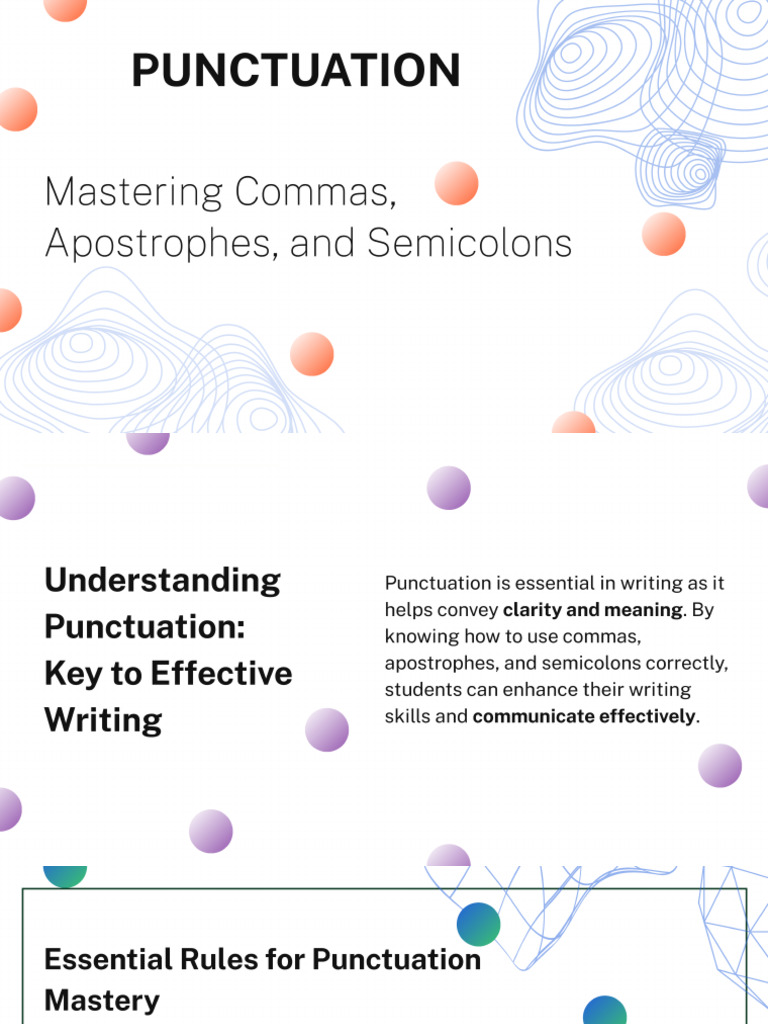 Presentation - Punctuation Prodigy | PDF