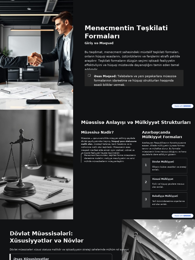 Menecmentin Teskilati Formalari | PDF