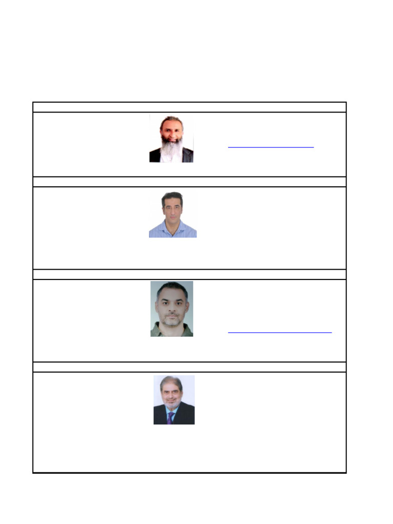 List of New Executive Committee PDA 2024 2026 | PDF | Pakistan