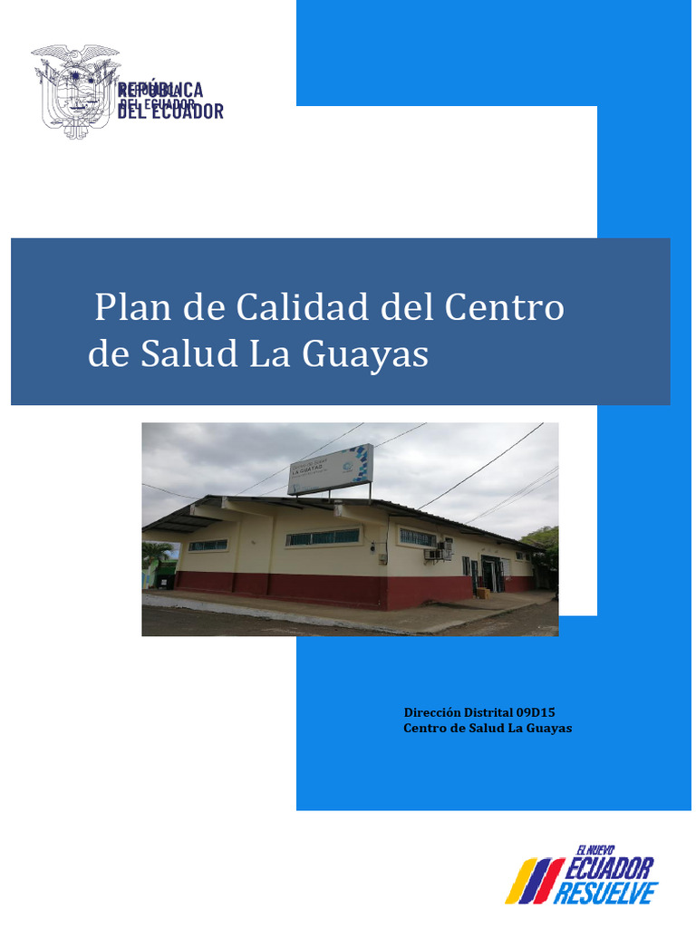 PLAN de CALIDAD CS LA GUAYAS 2025 (2)-Signed-signed_firmado-signed | PDF | Calidad (comercial ...