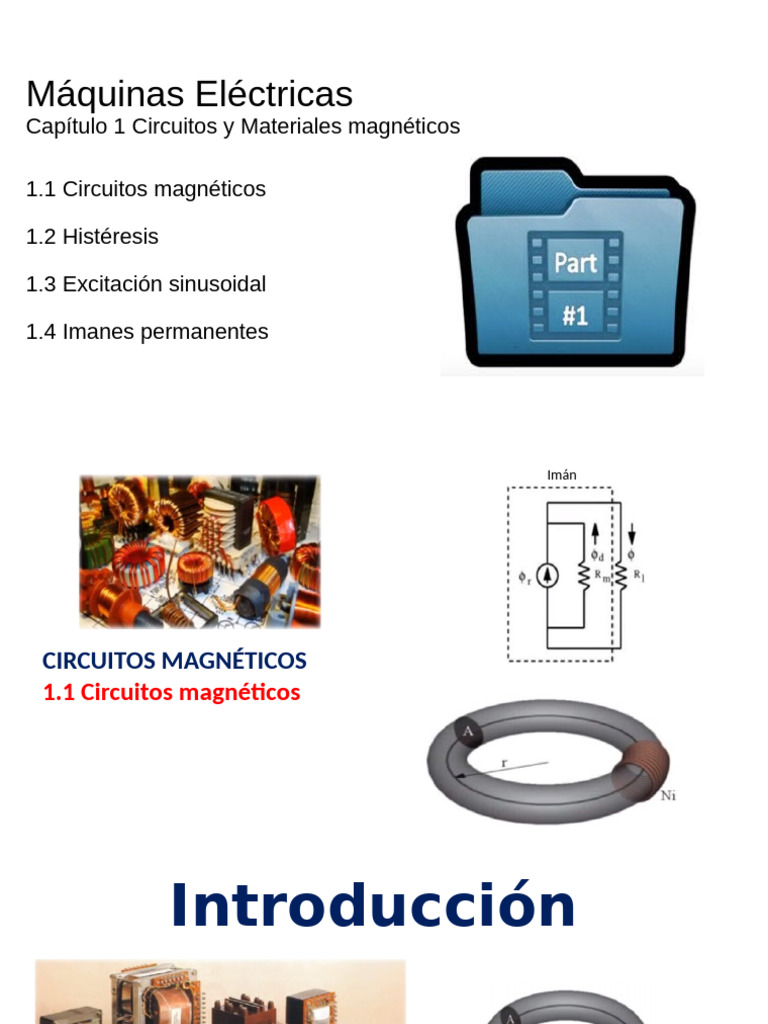 Circuitos Magneticos | PDF | Inductor | Campo magnético