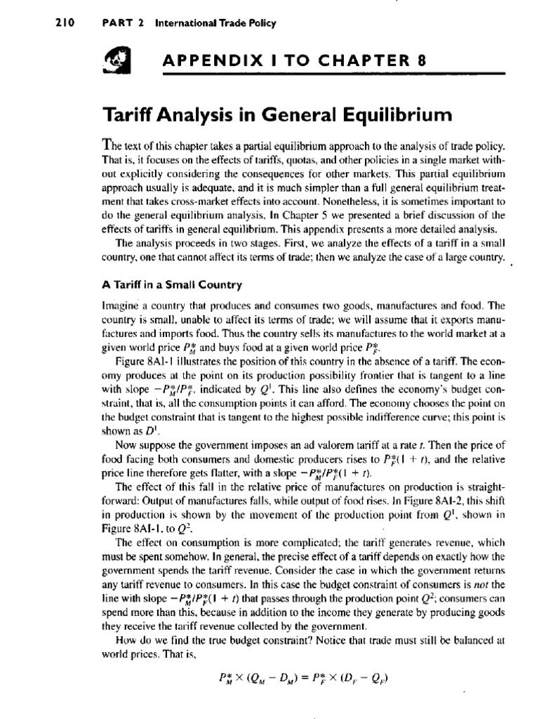 Tariff analysis in GE | PDF | Tariff | Trade