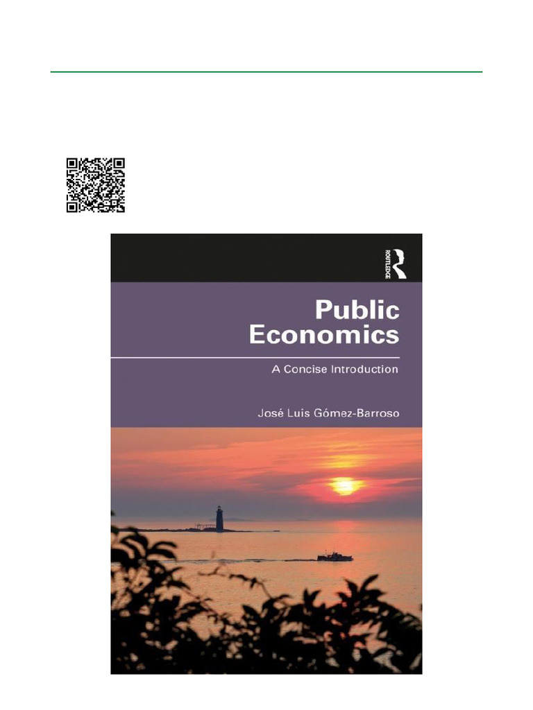 Public Economics A Concise Introduction, 1st Edition ISBN 9780367773083 ...
