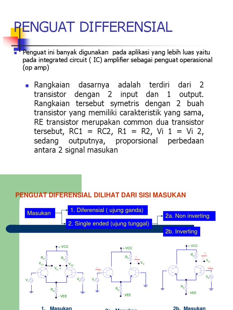 Penguat Differensial 1 | PDF