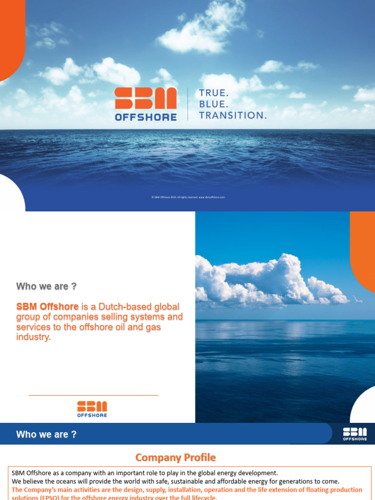About Us - SBM Offshore India | PDF | Energy Industry