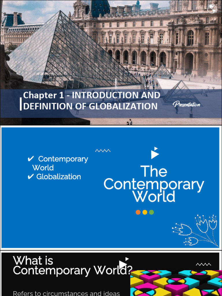 Intro to Contemporary World_095523_082900 | PDF | Globalization | Exports