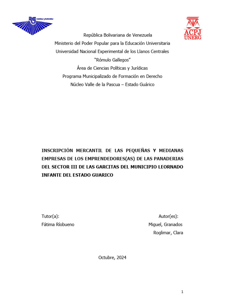 Proyecto Borrador_ Cap i, II, III Listo_miguel | PDF | Iniciativa empresarial | Constitución