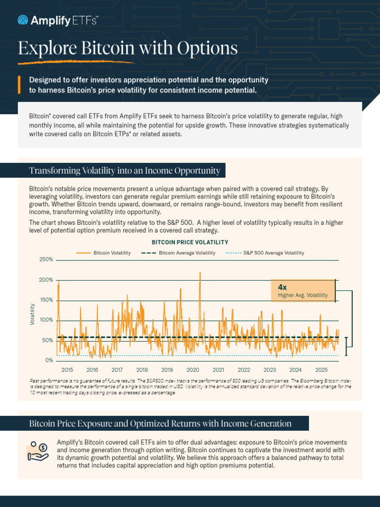 Bitcoin Covered Call ETFs for Income | PDF | Investment Fund | Option ...