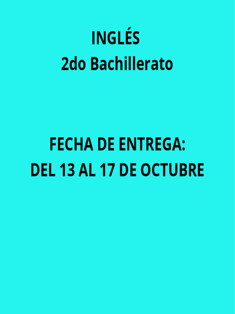 Proyecto de Logos y Carteles en Inglés | PDF