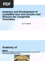 Anatomy and Functions of the Eye Lens | PDF | Cataract | Eye