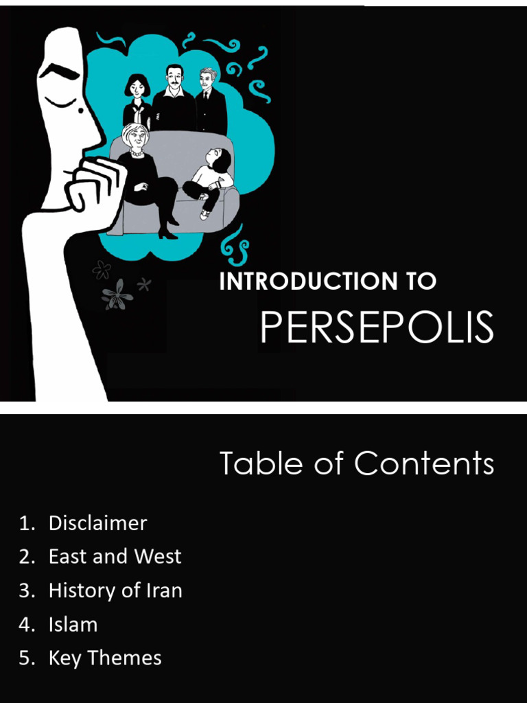 Intro to Persepolis PPT | PDF | Middle East | Abrahamic Religions