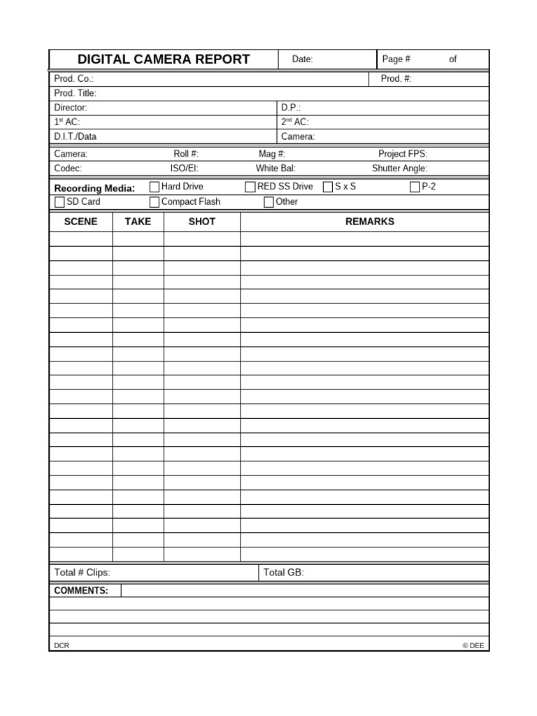 Digital Camera Report | PDF