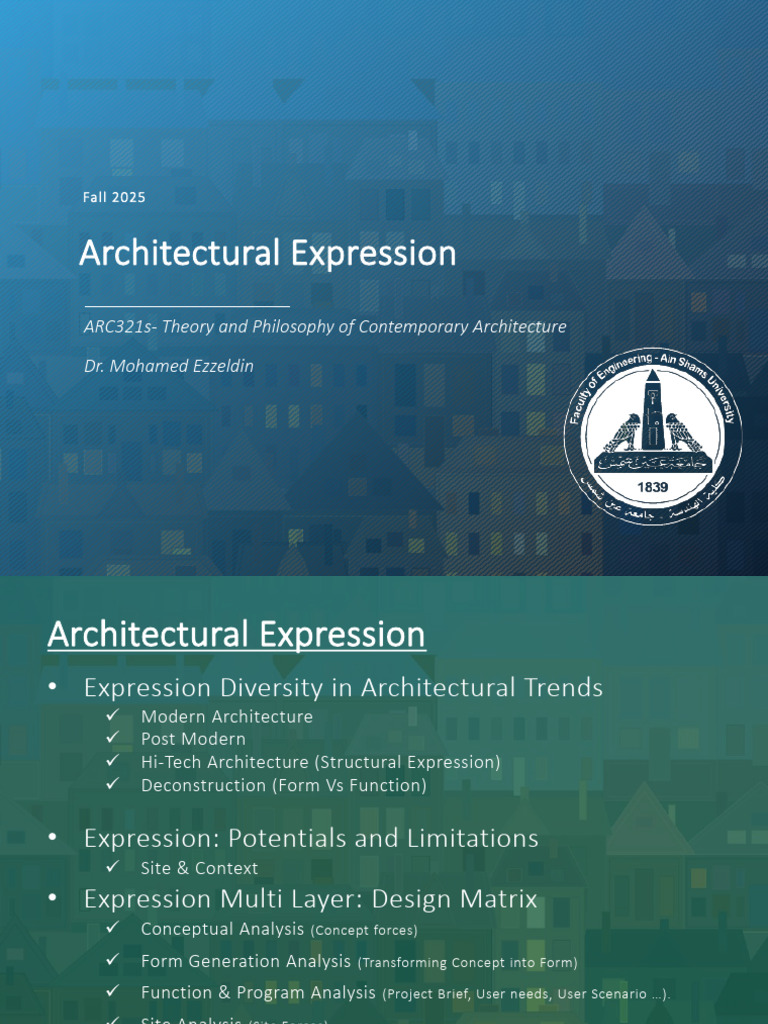 Contemporary Architectural Expression Trends | PDF | The Arts ...