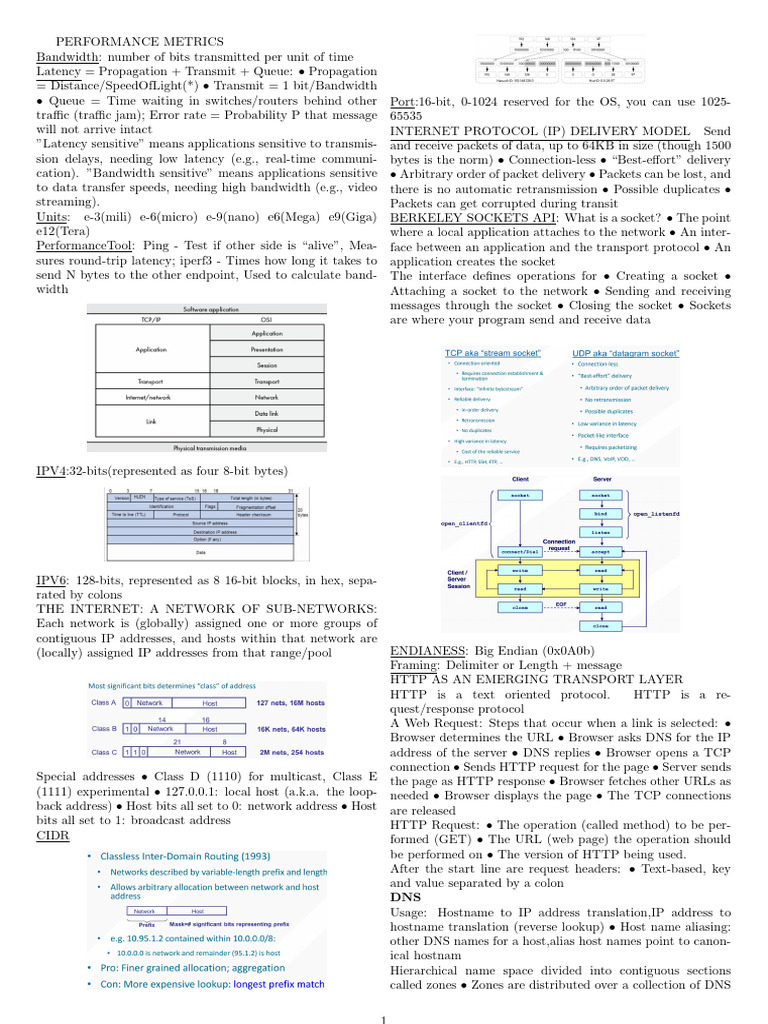 Understanding Network Performance Metrics | PDF | Domain Name System ...