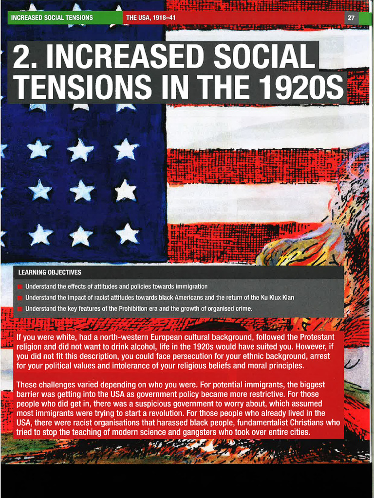 USA 1918-41 Textbook | PDF