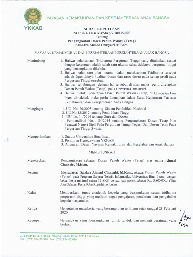 Sk Yayasan Pdf