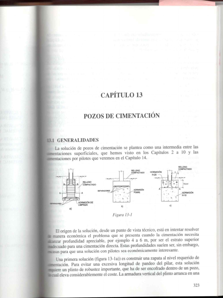 Cálculo de Estructuras de Cimentación Cap 13,14,15,16 | PDF