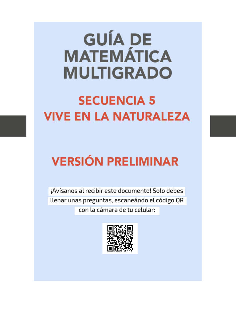 Guía Matemática Sec 5 | PDF | Sustracción | Multiplicación