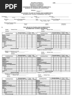 Elementary School Form 137-E Template | PDF | Further Education