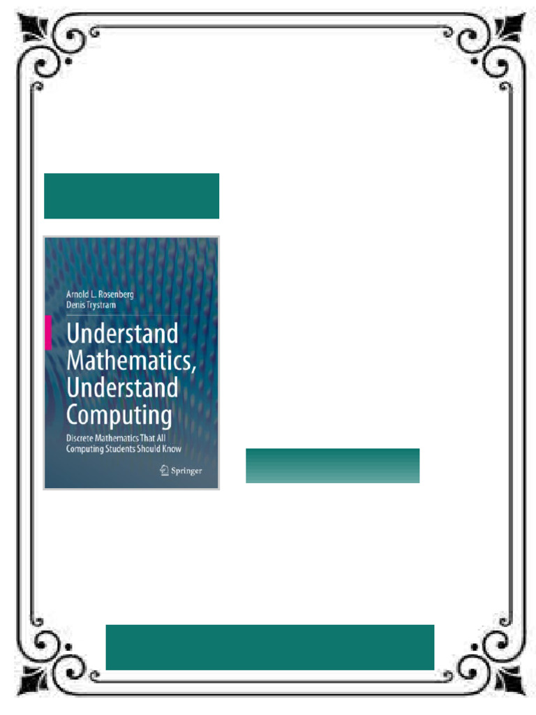 Understand Mathematics Understand Computing Discrete Mathematics That ...