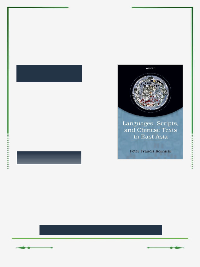 Chinese Writing and the Rise of the Vernacular in East Asia Peter ...