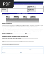 RHB Token Replacement Request Form | PDF | Cyberspace | Computer Security