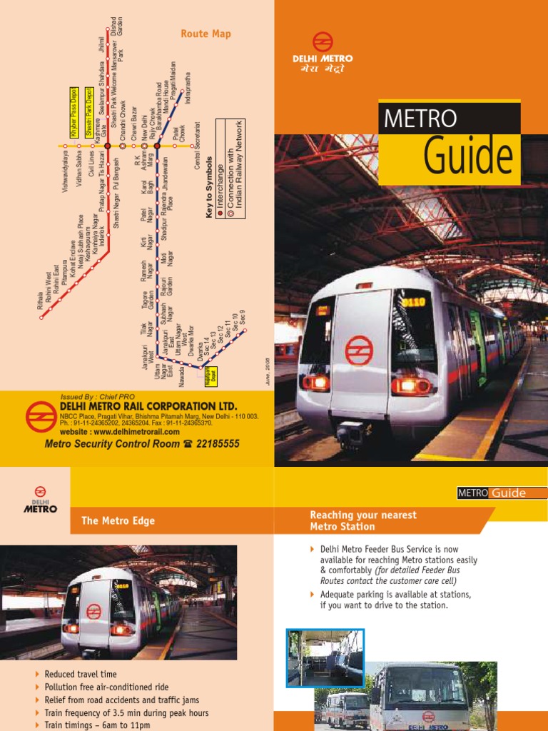 Delhi Metro Commuters' Guide | PDF