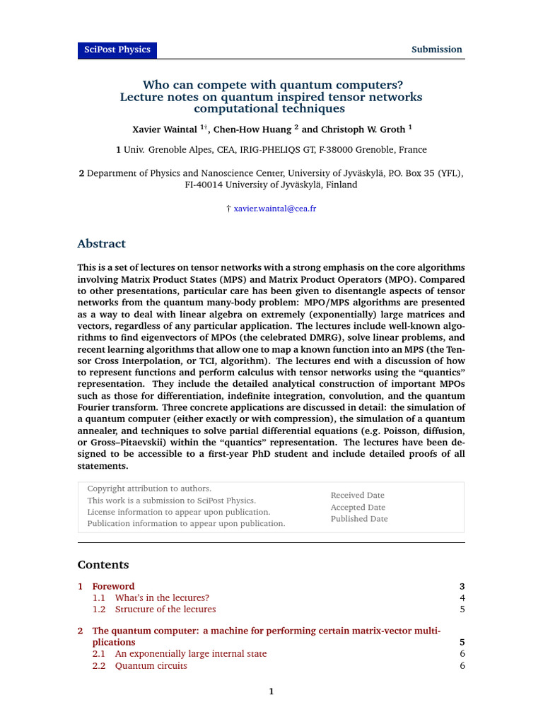 2601.03035v1 | PDF | Quantum Computing | Matrix (Mathematics)