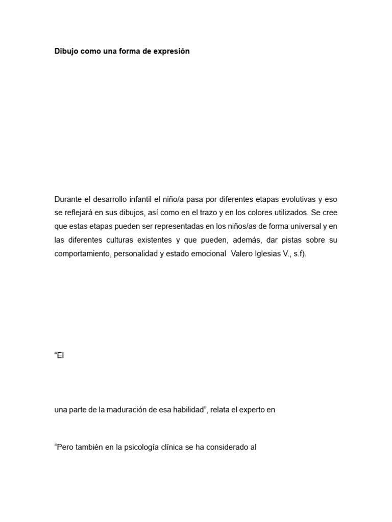 Dibujo Como Una Forma de Expresión Artística_casi Final (Recuperado Automáticamente) | PDF | Las ...