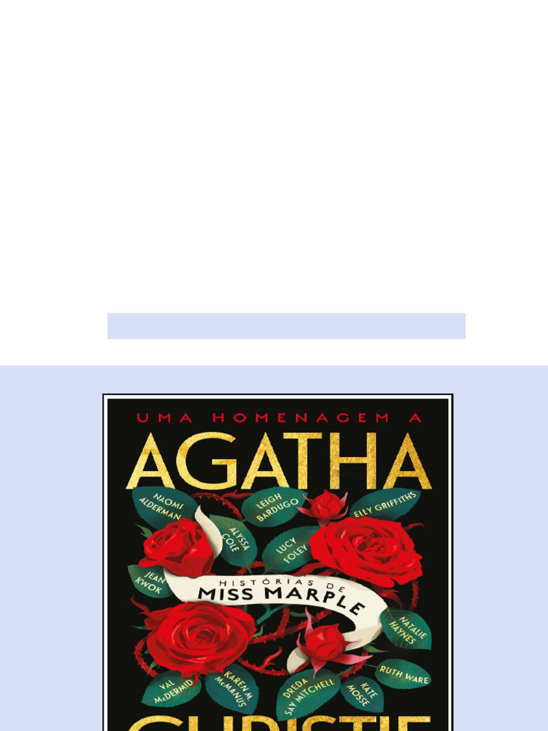(Ebook) Histórias de Miss Marple: Uma homenagem a Agatha Christie by ...
